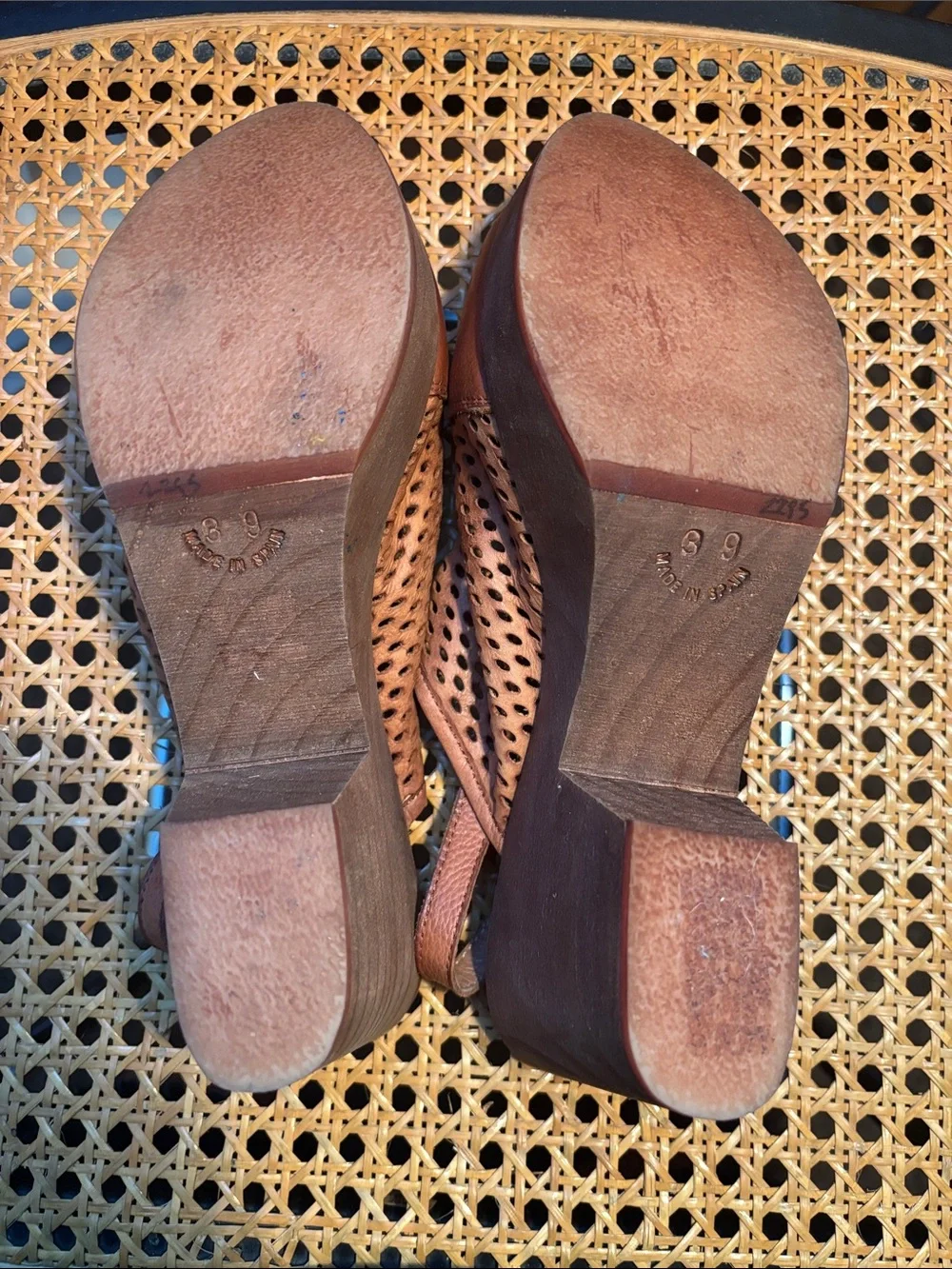 Free People | Shoes | Free People Logan Brown Perforated Leather ...